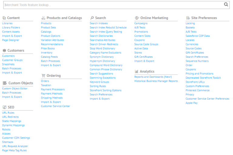 SFCC Business Manager | SFCC B2C - SFRA Course
